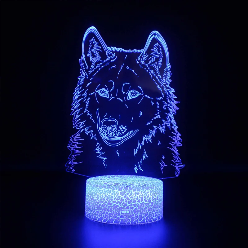 Lobo Relámpago Azul