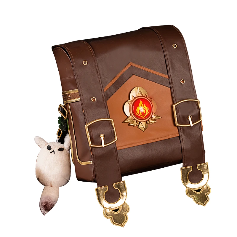 Genshin Impact Klee Cosplay Bag Anime Travel Backpack Shoulder Bag ...