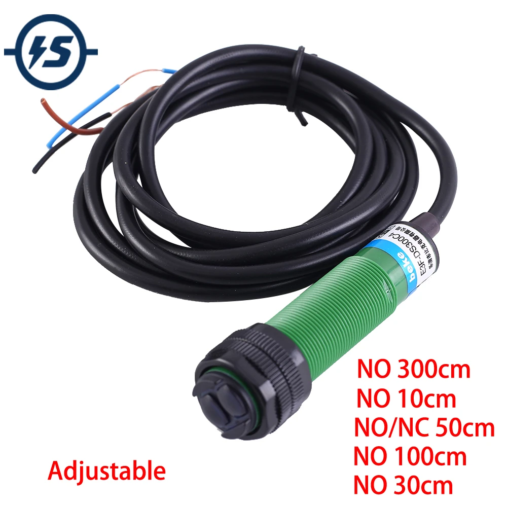 Infrared Distance Detector Infrared Sensor NPN NO Photoelectric Switch ...