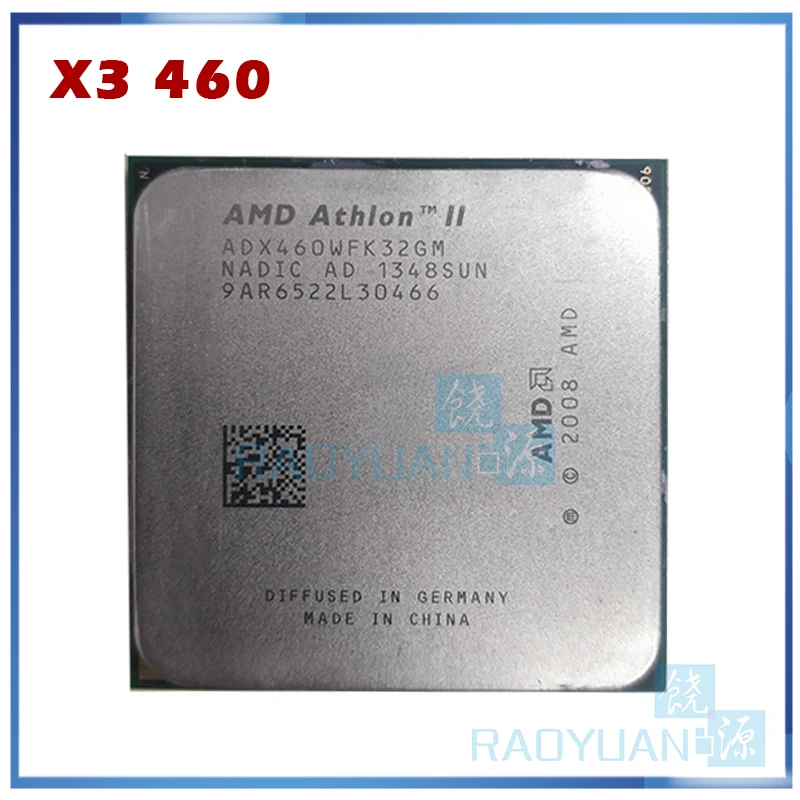 AMD Athlon II X3 460 X3 460 3.4GHz Triple Core CPU Processor ...