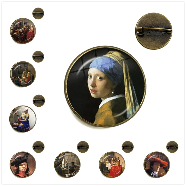 Johannes Vermeer Girl With A Pearl Earring Parody