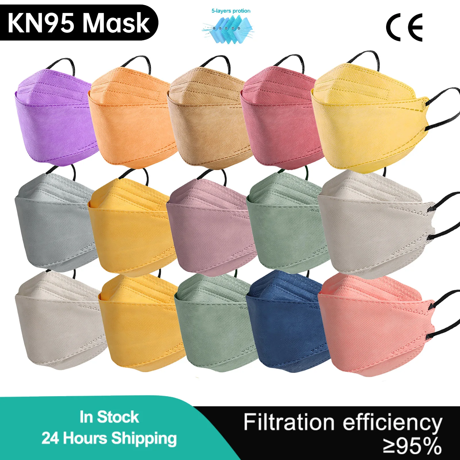 Approved-FFP2-Mask-FFP2-CE-Morandi-Colores-Mascarilla-KN95-Adult-4 ...