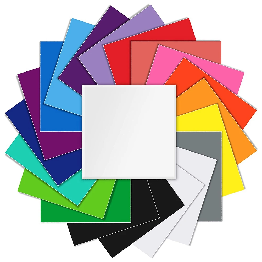 New 20Pcs Vinyl For Cricut And Silhouette Cameo Machines Permanent