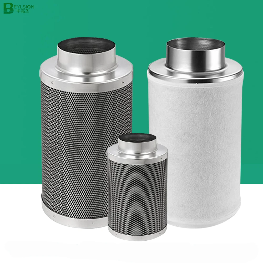 BEYLSION Carbon Filter Grow Light And Filter Air Purification Filter ...
