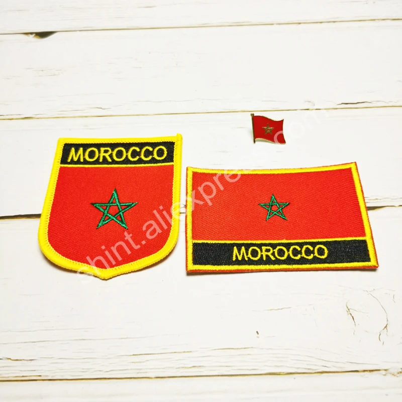 Patches Backpack Morocco | Morocco Flag Backpack | Patches Flag Morocco - Flag - Aliexpress