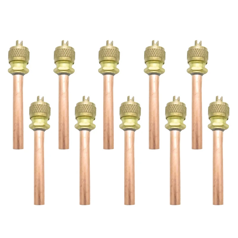 10Pcs-Service-Access-Valve-Spare-Replacement-Parts-Refrigerator-Air ...