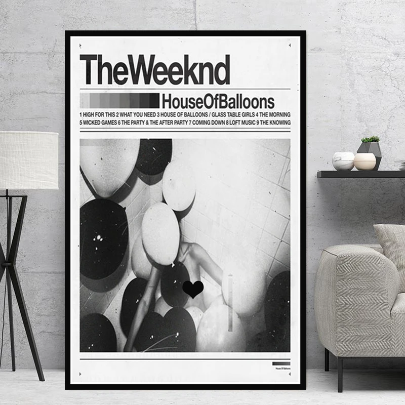 The Weeknd House Of Balloons Wallpaper
