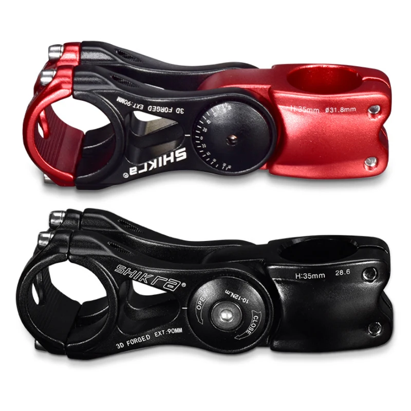 Mountain Bike Stem Road Bike Increased Adjustable Angle Stem 28.6X31 ...