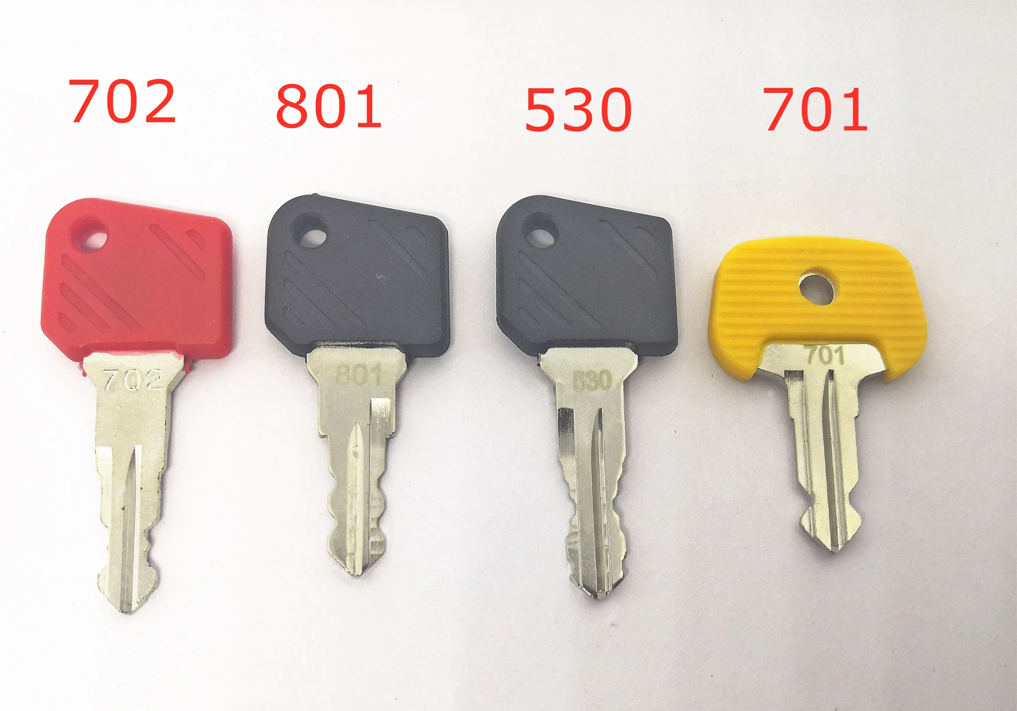 4 Ignition Key 530 Stapler Forklift Ant Still Jungheinrich 702 Red ...