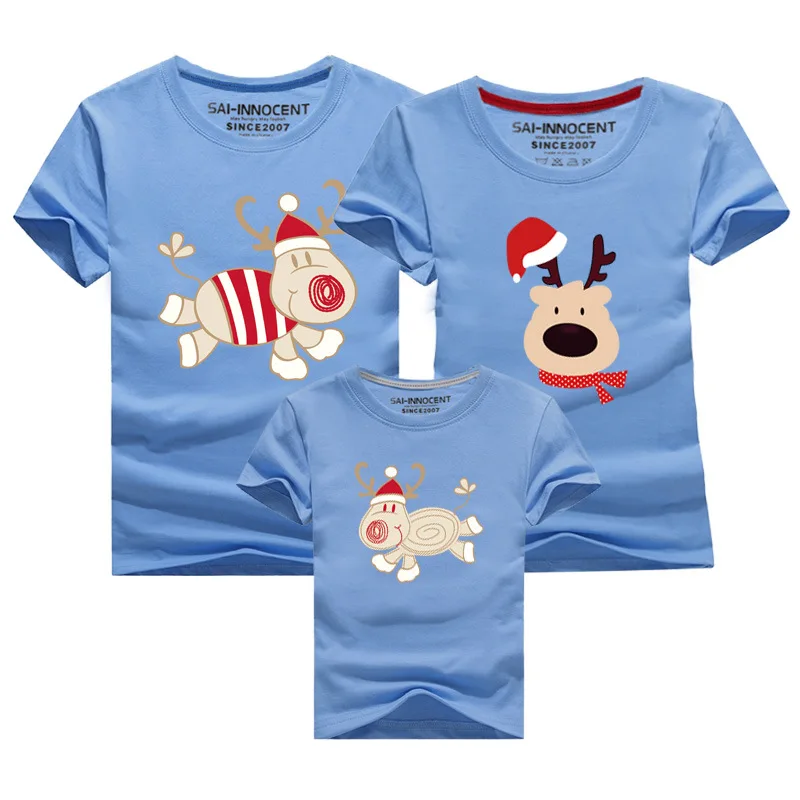 Ropa familiar a juego para Navidad, camiseta para papá, mamá, hija e ...