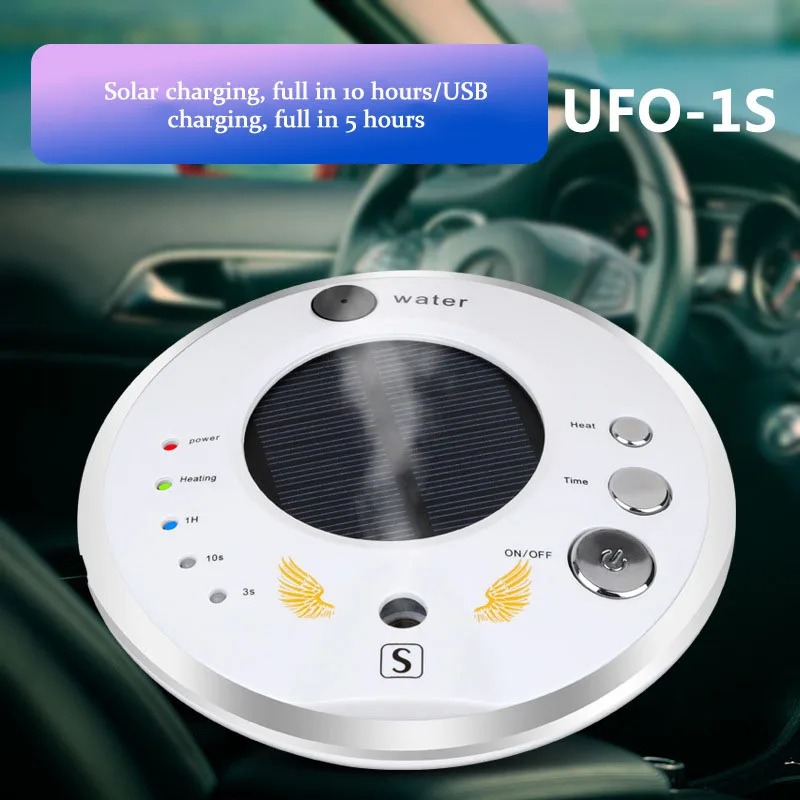 Car Air Humidifier Timing Air Purifier Usb/solar/vehicle Power/ac ...