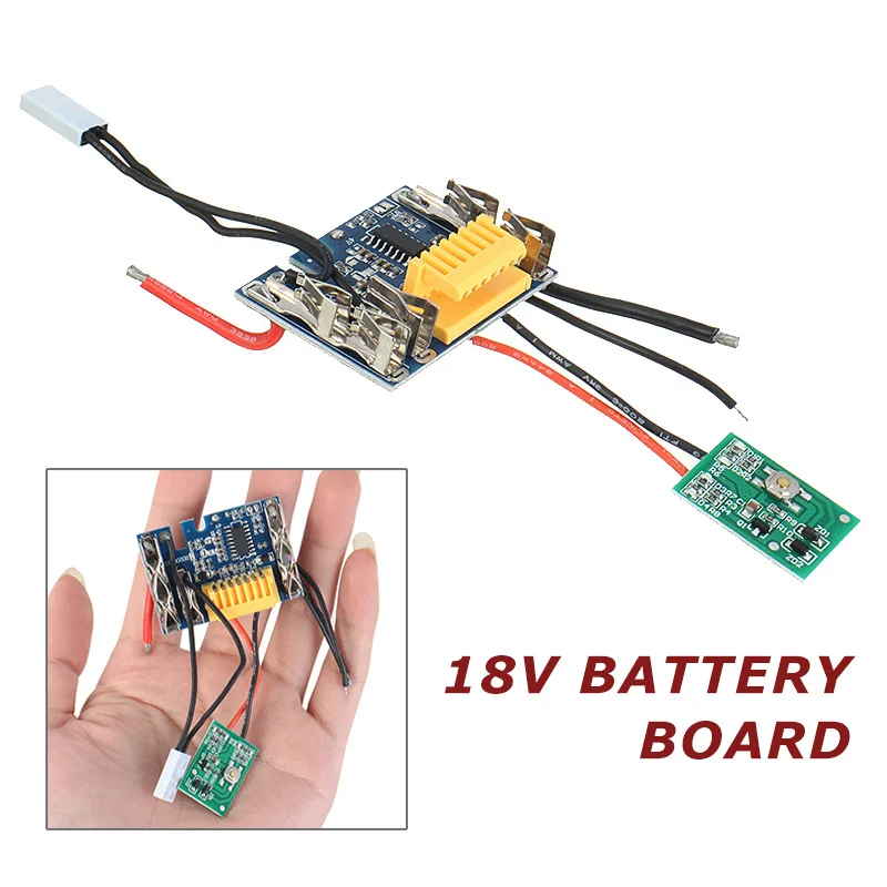BL1830 Li Ion แบตเตอรี่ PCB ชาร์จป้องกัน18V สำหรับ Makita แรงบิดประแจผลกระทบเจาะเครื่องบดมุม ...