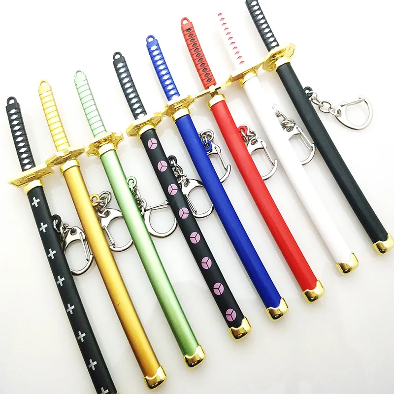 Fashion-Special-Roronoa-Zoro-Sword-Keychains-Buckle-with-Toolholder ...