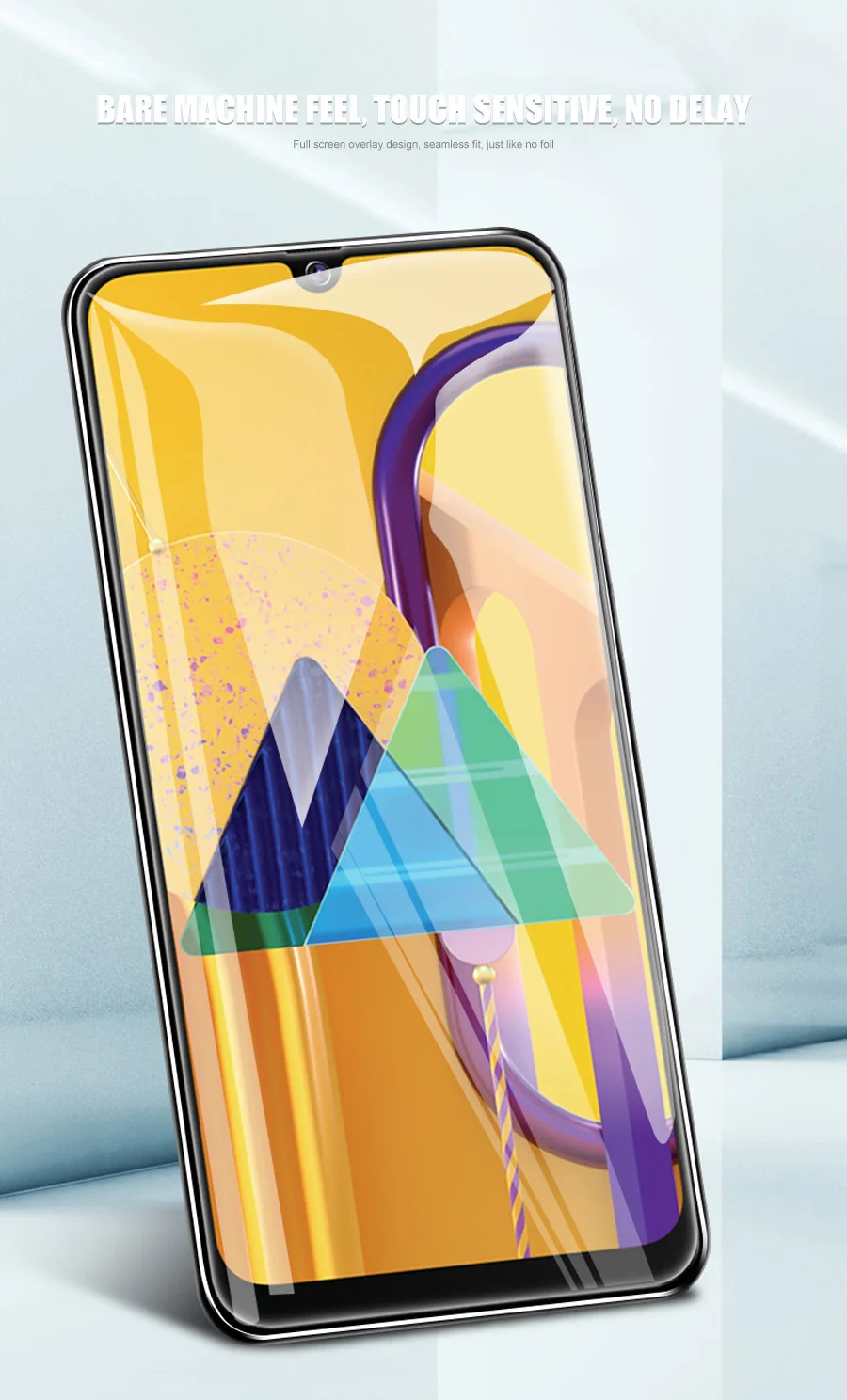 С уровнем твердости 9H Стекло на samsung Galaxy A10 A20 A20E A20S A30 A30S A40 A40S A50 A50S A60 ...