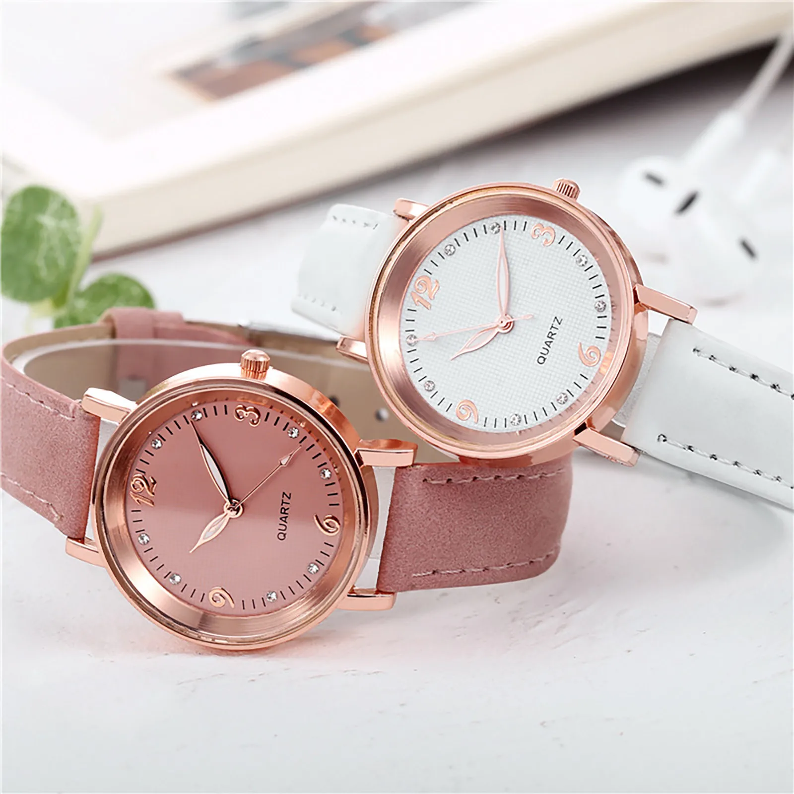 Women-Belt-Watch-Luxury-Temperament-Analog-Arabic-Digital-Quartz-Watch ...