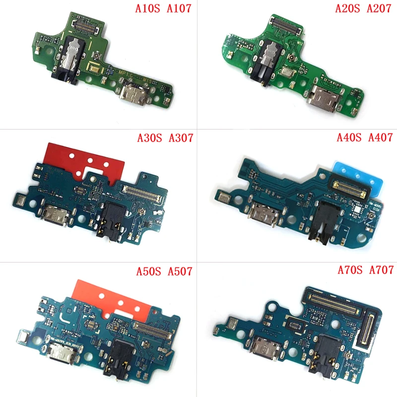 10PCS USB Charging Dock Port Connector Flex For Samsung A10S A107 A20S ...