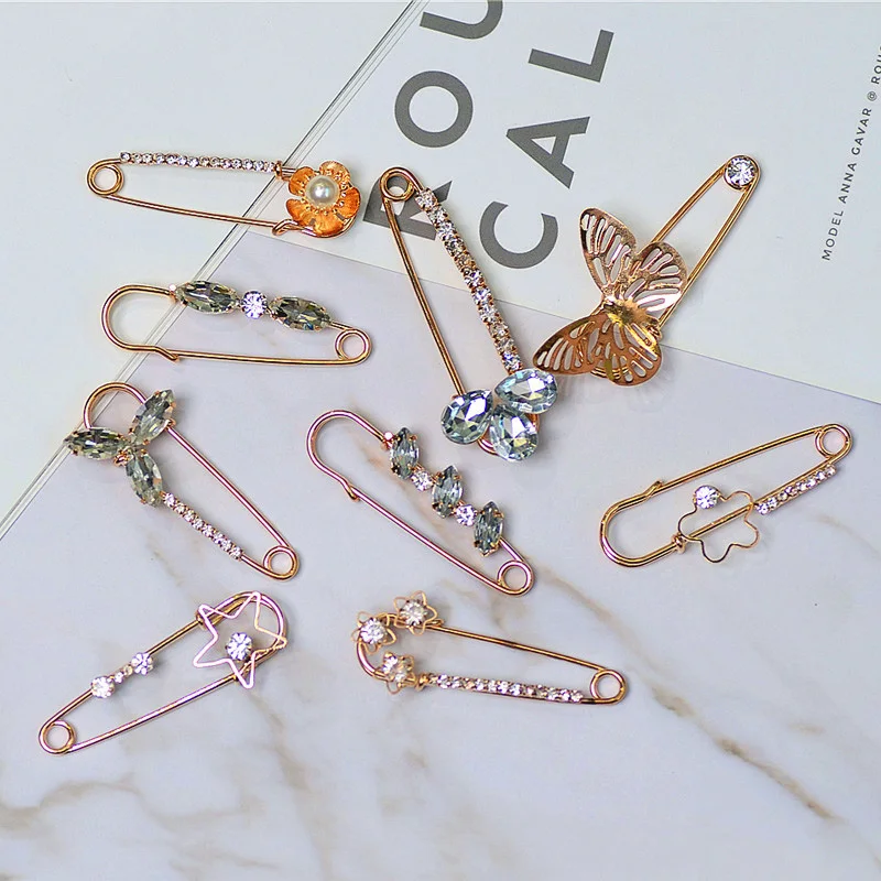 ¡Novedad! Broches Pin, broches para cárdigan, soportes fijos, Pin para ...