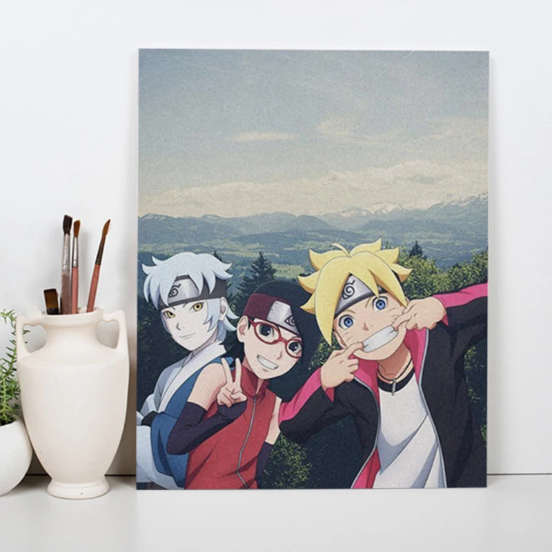 Boruto Sarada Mitsuki anime Wall Art Canvas Decoration poster prints ...