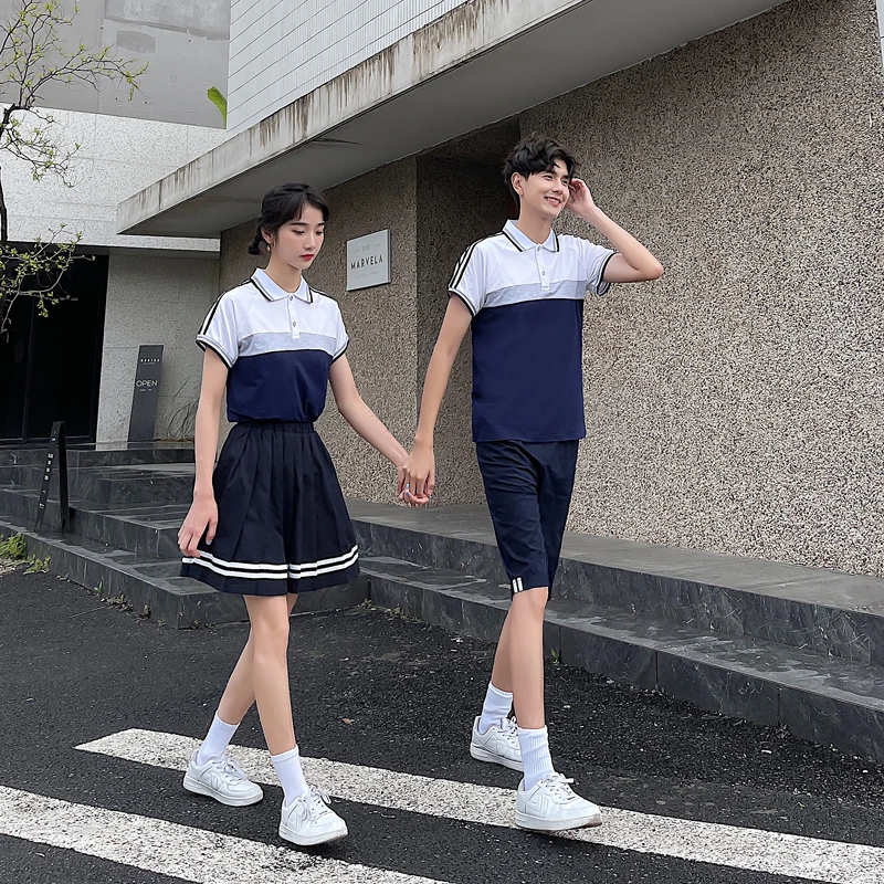 Real Shoot 1529#2021 New Short Sleeve Matching Dress Couples Clothes ...