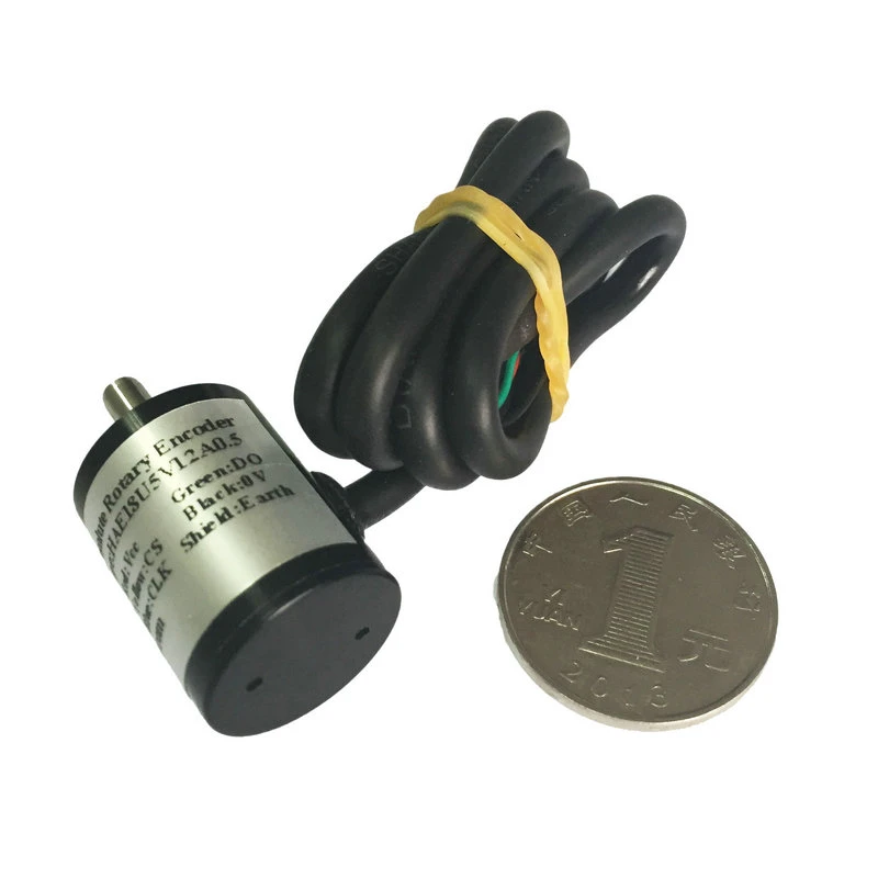 CALT 12บิต Mini Magnetic Hall Effect มุม Encoder HAE18 SSI Absolute ...