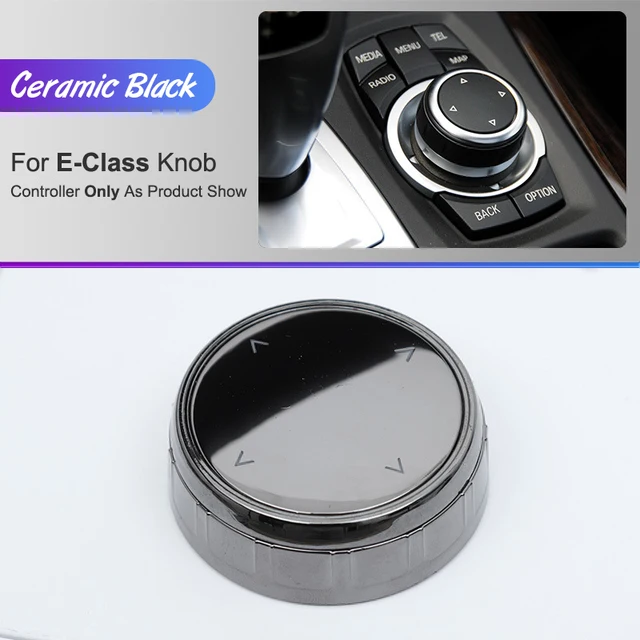 New Car Multimedia Button Cover Trim Knob Sticker for BMW E90 E91 F10 ...