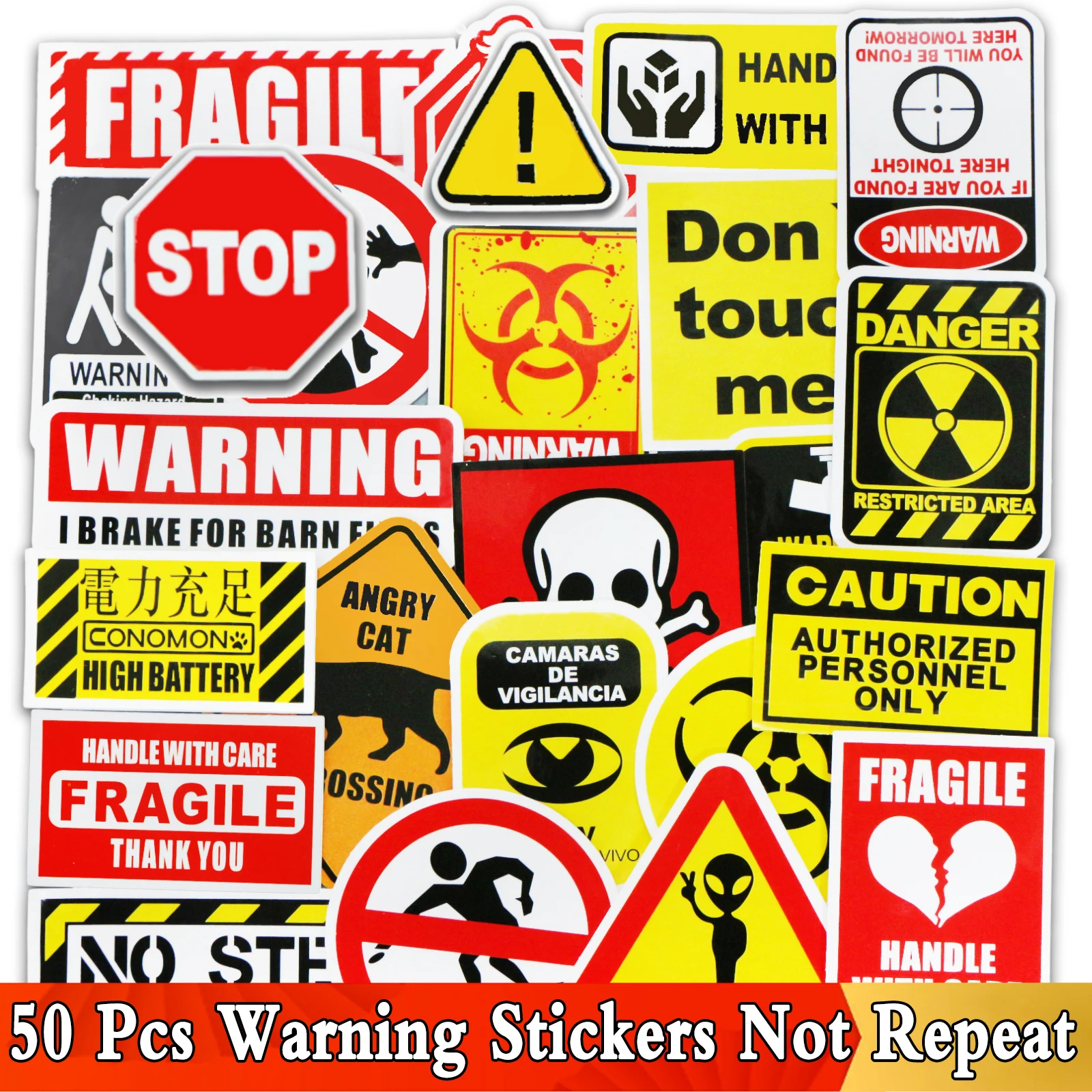 Warning Stickers For Cars