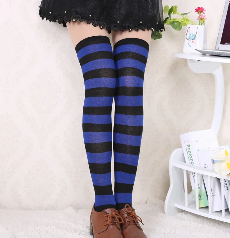 Bas Femmes Cuisse Haute Nylon Chaussettes Longues Épais Sur les ...