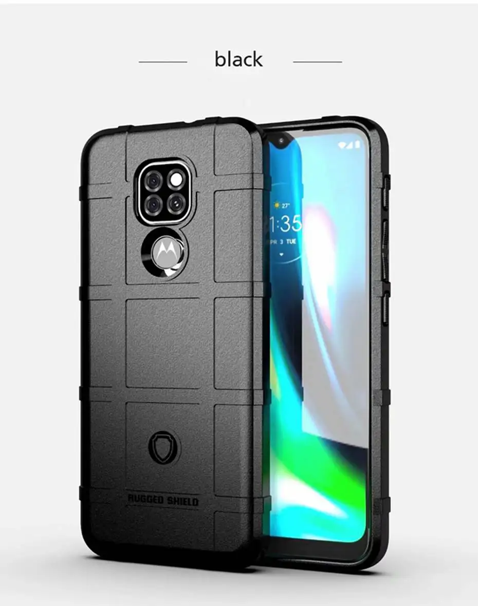 300pcs/lot Rugged Shield Phone Case For Moto G52 E20 E32 E40 G51 Edge ...