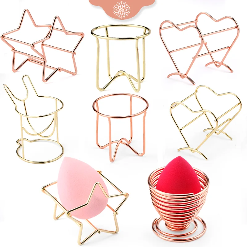 1-Piece-Of-Metal-Makeup-Sponge-Holder-Foundation-Storage-Multi-shape ...
