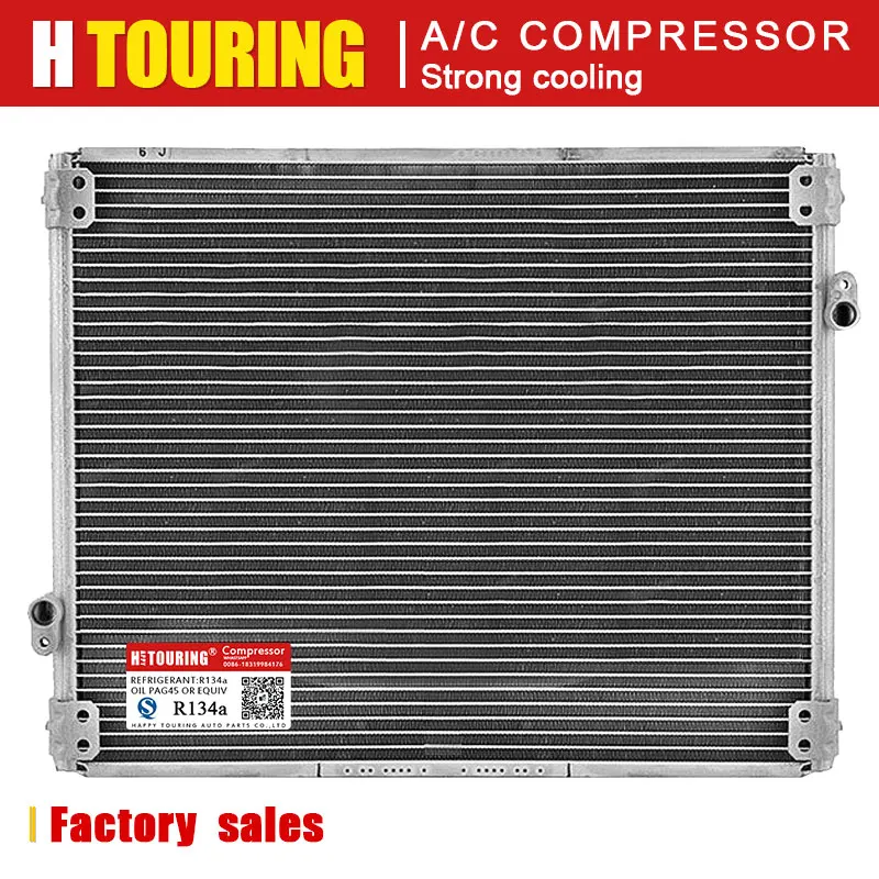 AC Air Conditioning A/C Condenser for Toyota Hiace LH RZH RZH10 RZH103 ...