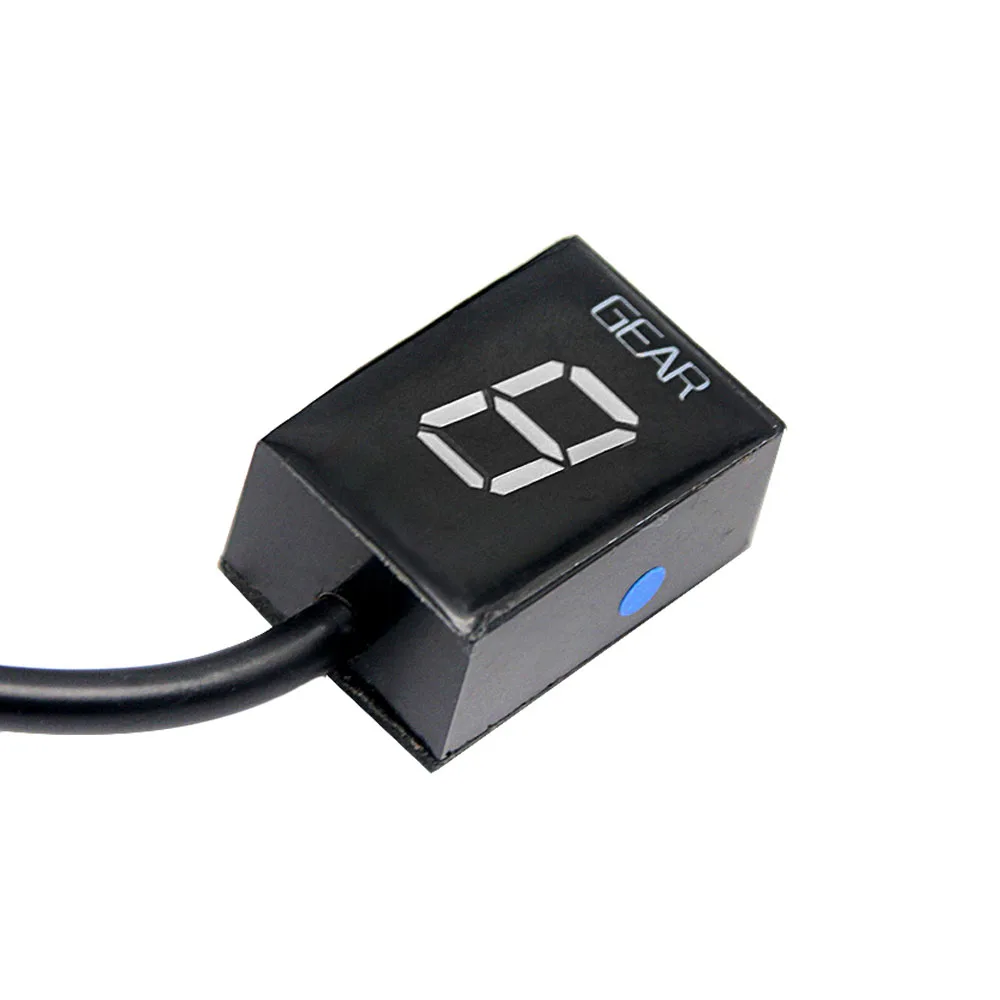 New 1 6 Lever Motorcycle LED Display Gear Counter Speed Indicator Shift Light Universal for ...