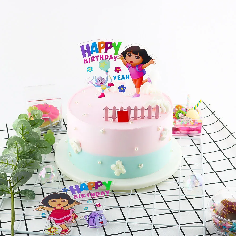 Dora Fondant Figure