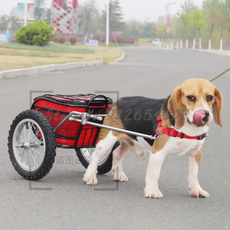 Small And Medium-sized Dog Trailer Buy Vegetable Car Dog Pull Car Dog ...