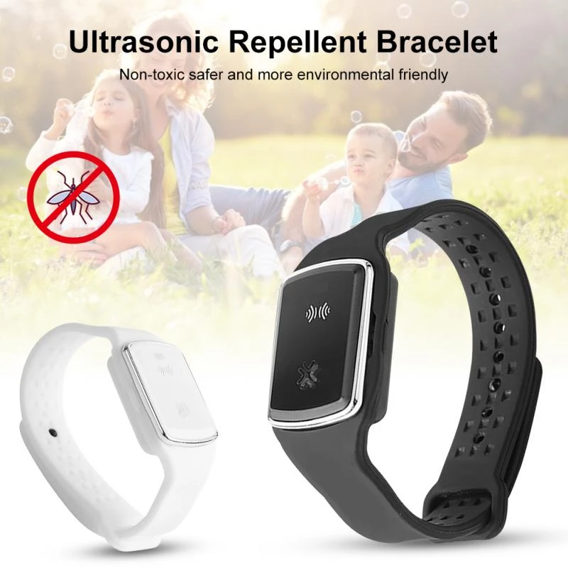 Portable Mosquito Repellent Wristband Anti Wrist Watch Mosquitoes ...