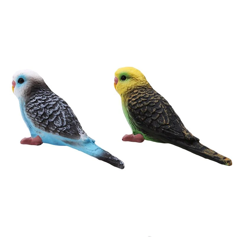 Plastic-Bird-Model-Animal-Wildlife-Statue-Simulation-Parrot-Exquisite ...