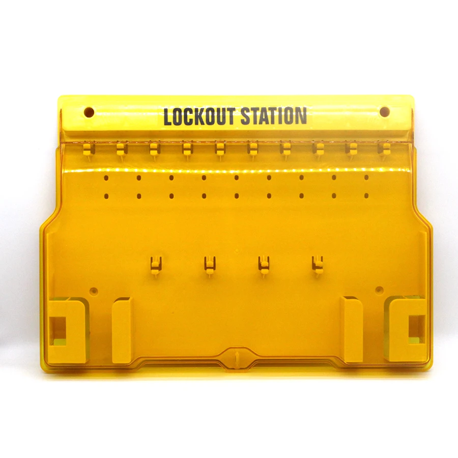 Safety-lock-workstation-LOTO-padlock-station-engineering-plastic ...