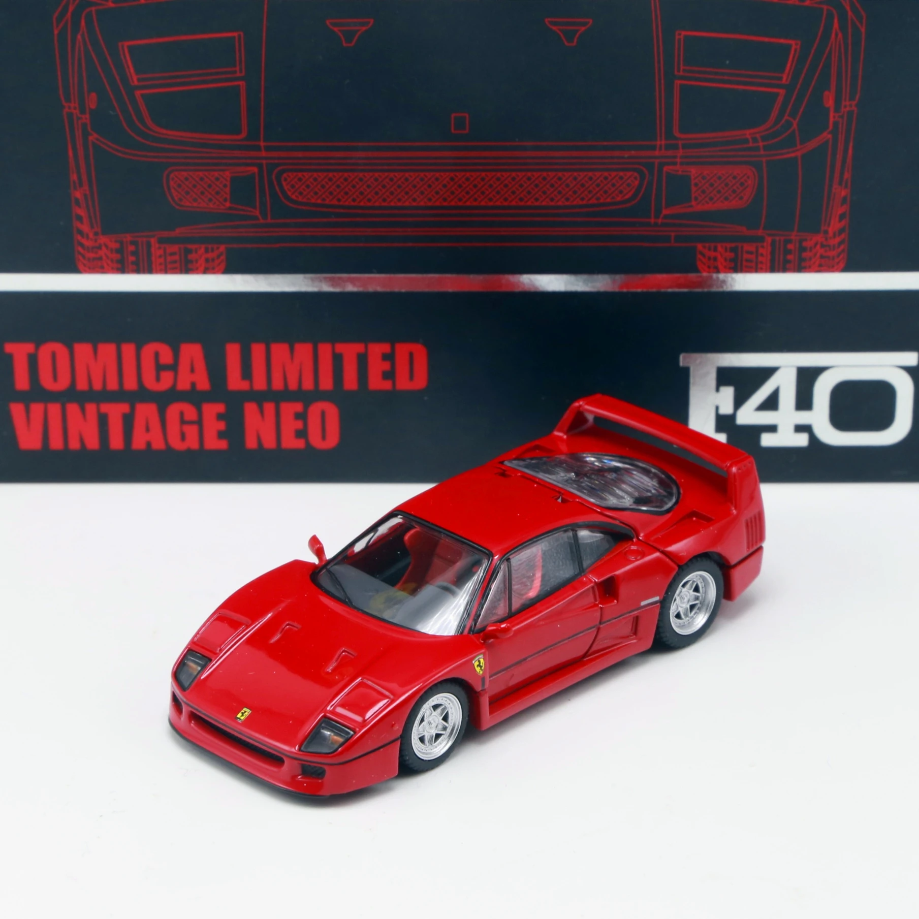 TOMY TLV 페라리 1/64 페라리 F40 디노 246GT 테스타로사 512TR BB512i 수집 합금 다이캐스트 모델 ...