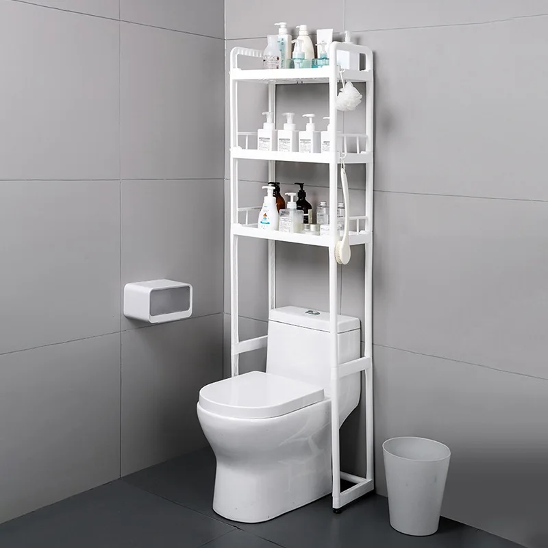 Nordic-Style-Plastic-Bathroom-Floor-Type-Storage-Rack-1-2-3-Layer ...