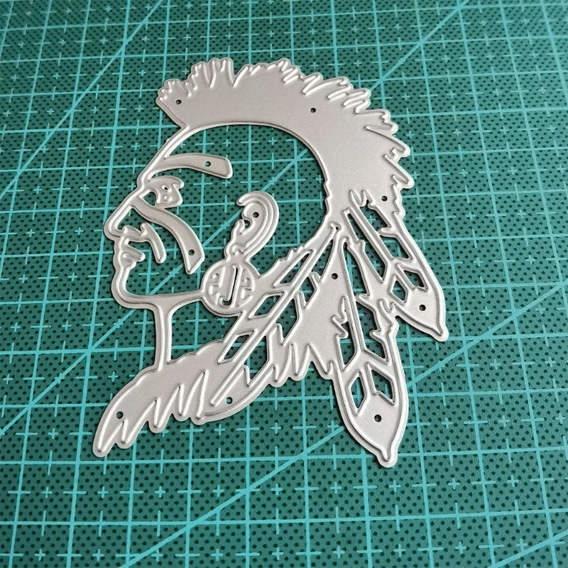 American Indian Chief Stencil