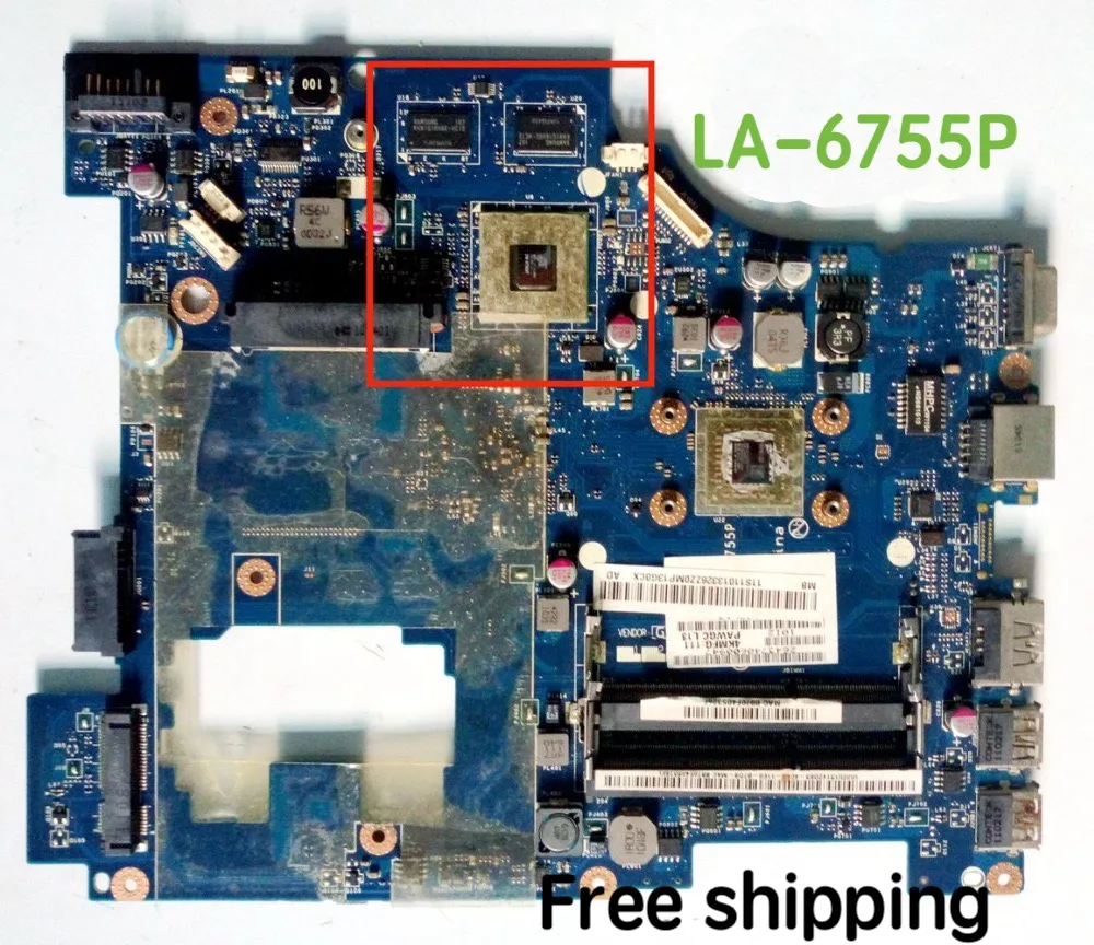 Lenovo G475 Laptop Motherboard PAWGC LA-6755P Mainboard fully work ...