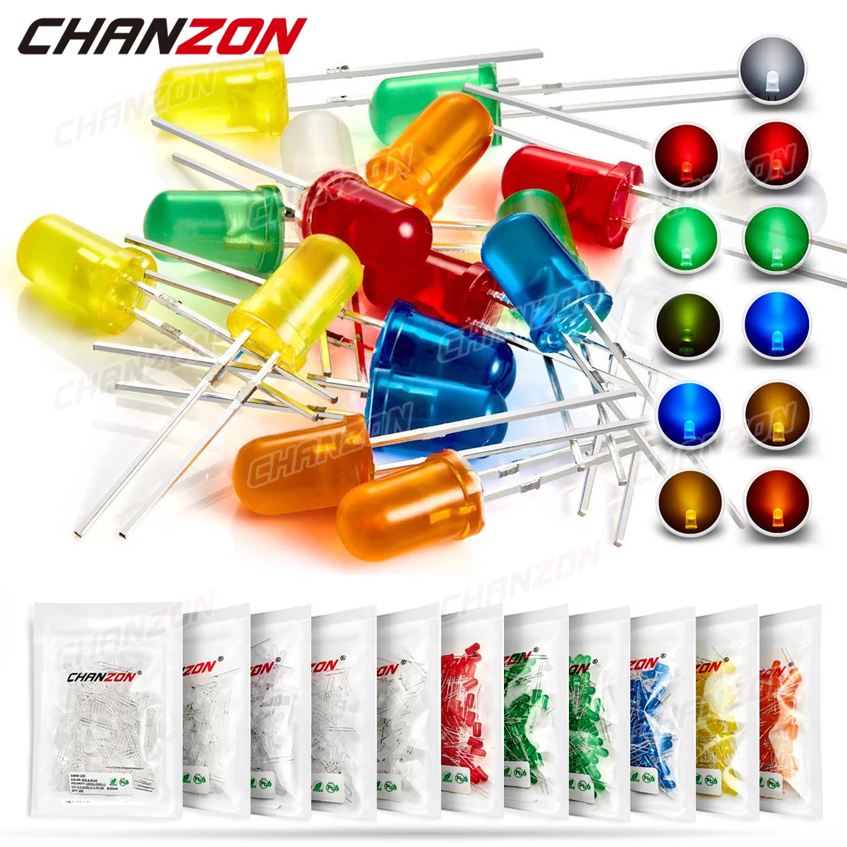 Kit-de-lampe-diode-LED-diffuse-lumi-re-lectroluminescente-indicateur-d ...