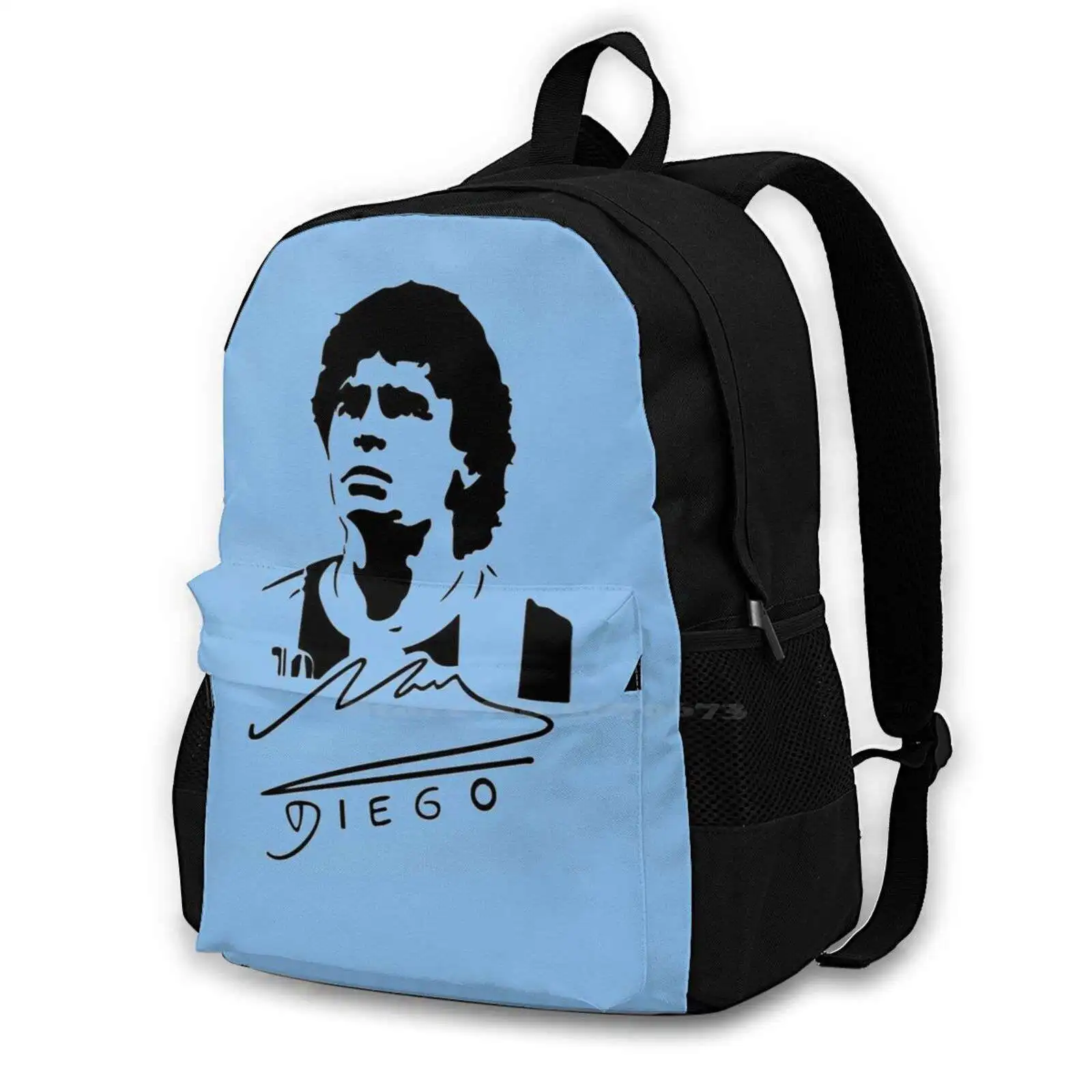 Diego-3D-Print-design-BackPack-Casual-bag-Maradona-Diego-Armando-Diego ...
