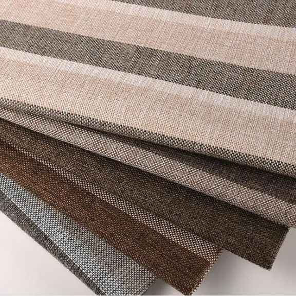 Quality-Thick-Linen-Cloth-Solid-Color-Plain-Upholstery-Sofa-Fabric ...