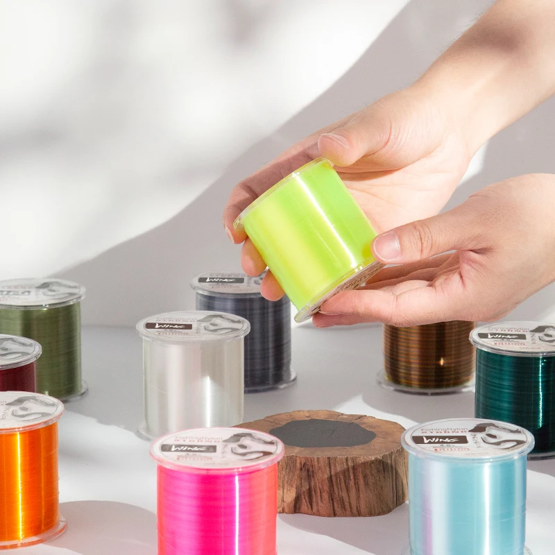 500M Nylon Fishing Line Super Strong Japanese Durable Monofilament Carp Fishing Line 12 Colors ...