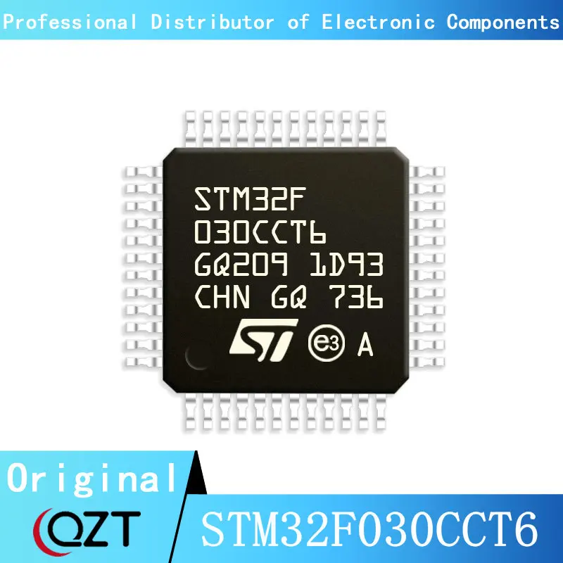 10pcs-lot-STM32F030-STM32F030CC-STM32F030CCT6-LQFP-48-Microcontroller ...