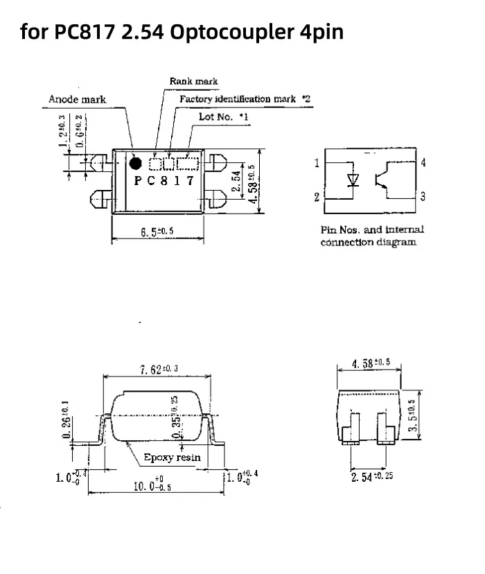 PC817 Optocoupler: Pinout, Schematic, Equivalent, 45% OFF