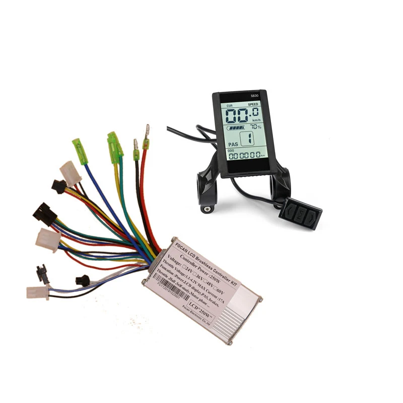 Ebike-Electric-bicycle-LCD-Panel-Display-Speed-S830-with-sensor ...