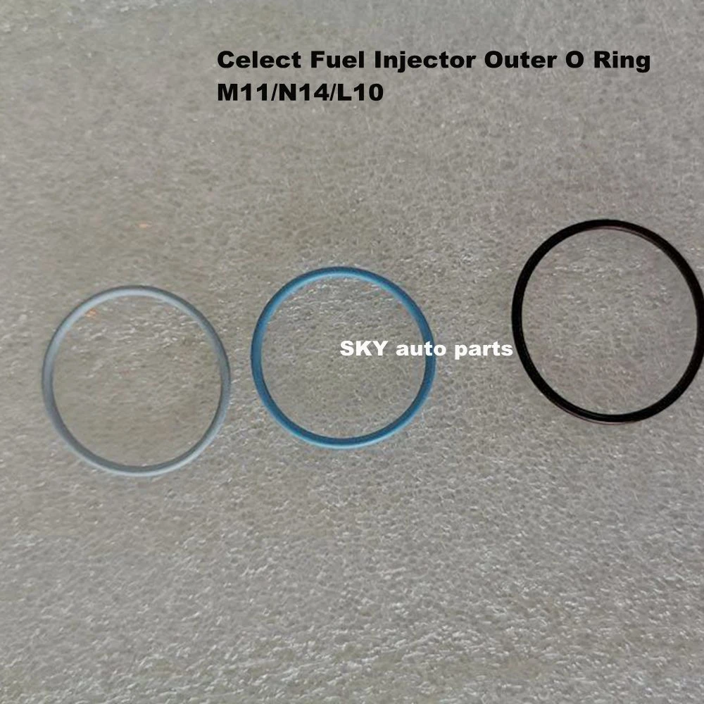 Celect 연료 인젝터 외부 O 링 3070136 3070137 3070138/M11/N14/L10 용 6pcs|연료 주입기 ...