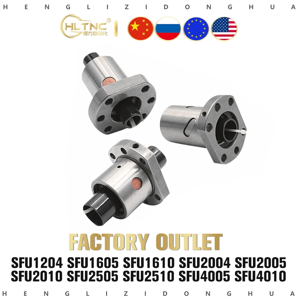 Sfu Ball Screw Nut Only Sfu1204 Sfu1605 Sfu1604 Sfu1610 Sfu2005 Sfu2010 ...