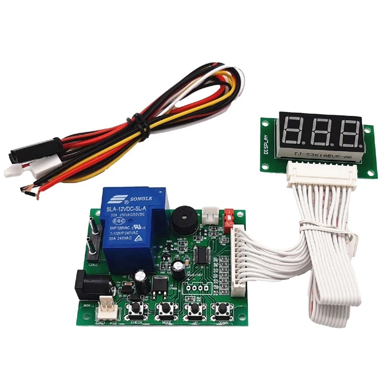 JY-17B 3-digits timer board coin operated Timer Control Board power ...